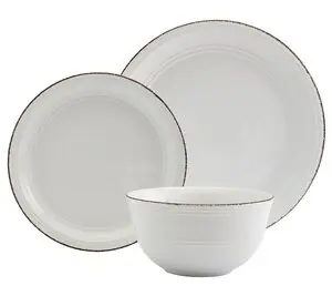 TABLETOPS UNLIMITED Farmhouse 12-piece Dinnerware Set - One-color