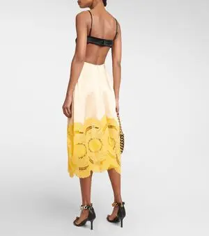Stella McCartney Embroidered Cutout Gown - Multicoloured