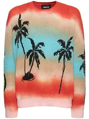 BARROW Palm Knit Sweater - Multicolor
