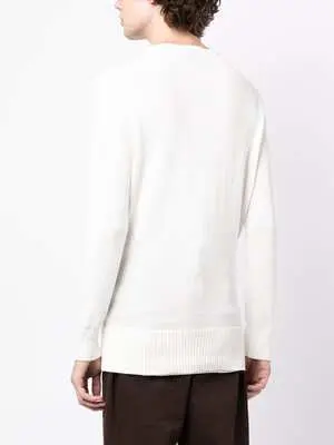 PORTS V Logo-patch Jumper - White