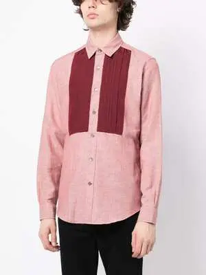 PORTS V Two-tone Long-sleeve Shirt