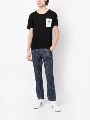 PORTS V Distressed Tapered Trousers