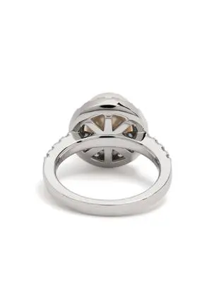 TASAKI 18kt White Gold Akoya Pearl And Diamond Ring