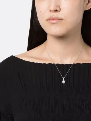 TASAKI 18kt White Gold Akoya Pearl And Diamond Necklace
