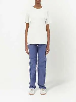 MAISON MARGIELA Numeric Logo-print T-shirt - White