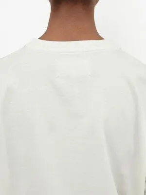 MAISON MARGIELA Numeric Logo-print T-shirt - White
