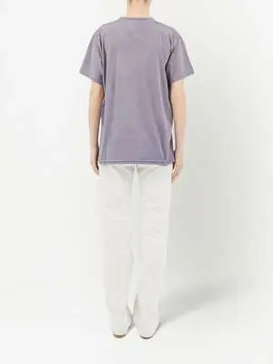 MAISON MARGIELA Logo-print T-shirt - Purple