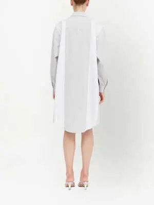 MAISON MARGIELA Striped Cotton Shirt Dress