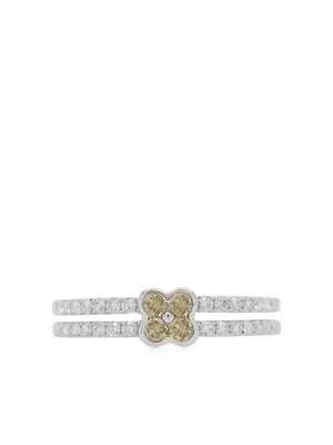 HYT JEWELRY Diamond-embellished Ring - Silver