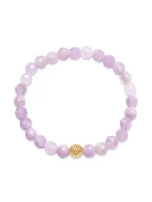 NIALAYA JEWELRY Amethyst Stone Bracelet - Purple