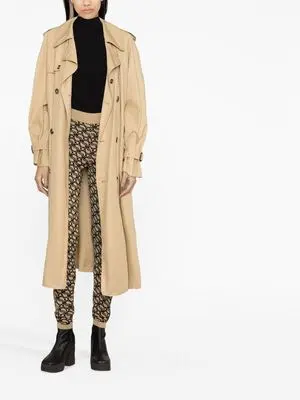 Stella McCartney Wave-pattern Knitted Trousers