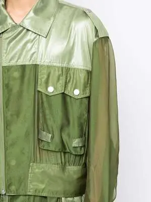 FENG CHEN WANG Sheer-paneling Jacket