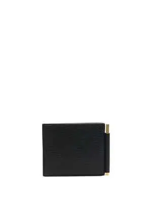 TOM FORD Logo-stamp Leather Wallet