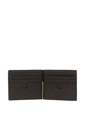 TOM FORD Logo-stamp Leather Wallet