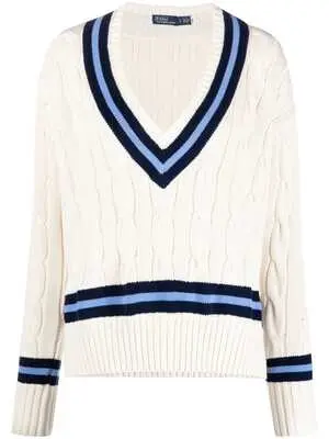 Polo Ralph Lauren Cable-knit Jumper - Neutrals