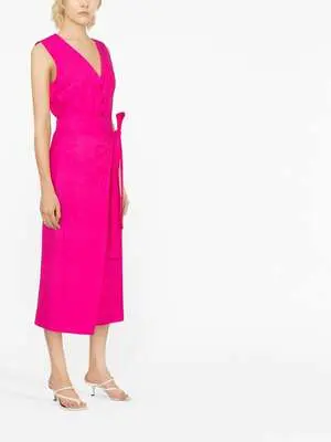P.a.r.o.s.h Wrap Midi Skirt