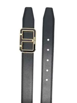 TOM FORD Buckle-fastening Leather Belt