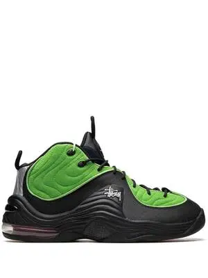 Nike X Stussy Air Penny 2 /black Sneakers - Green
