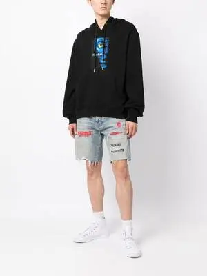 MOSTLY HEARD RARELY SEEN Graphic-print Pullover Hoodie