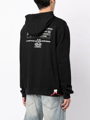 MOSTLY HEARD RARELY SEEN Graphic-print Pullover Hoodie