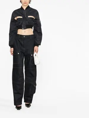 Coperni Cropped Bomber Jacket