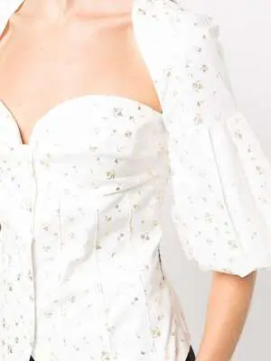 Rosie Assoulin Floral-print Blouse