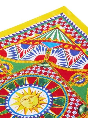 Dolce & Gabbana Set Of Two Linen Napkins