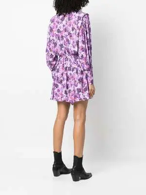 IRO PARIS Madea Floral-print Minidress