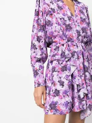IRO PARIS Madea Floral-print Minidress