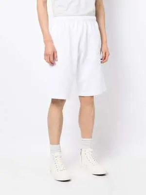 Kenzo Embroidered-logo Track Shorts - White