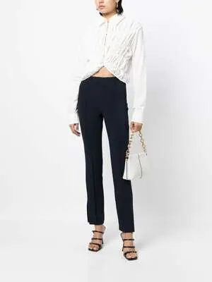 Cinq À Sept Brianne Slim-fit Trousers - Blue