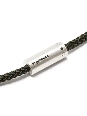 Le Gramme 7g Nato Cable Bracelet - Green