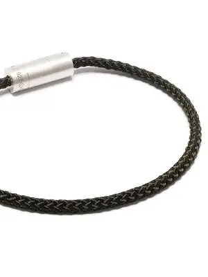 Le Gramme 7g Nato Cable Bracelet - Green