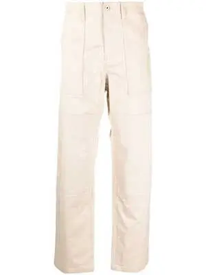 COUNTY OF MILAN Straight Leg Cotton Trousers