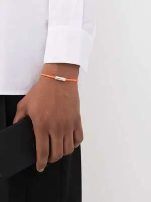 Le Gramme Nato Cable Bracelet - Orange