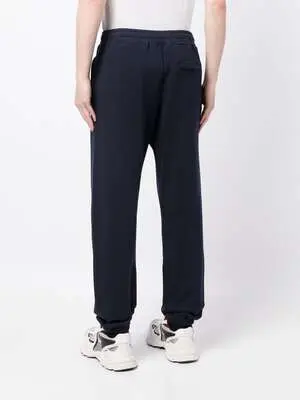 Moschino Print Detail Trousers - Blue