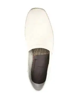 TOM FORD Grained Leather Espadrilles