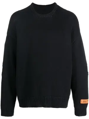 Heron Preston Intarsia Knit Jumper