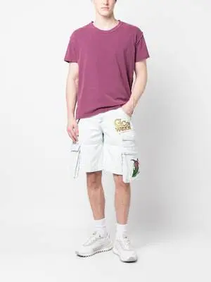 Gcds Cargo Denim Shorts