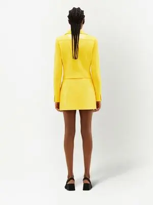 COURREGES Re-edition Mini Skirt - Yellow