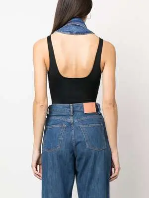 Veronica Beard Button-front Denim Vest