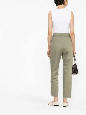 Brunello Cucinelli High Waisted Trousers - Green