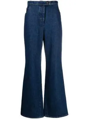 Giuliva Heritage High-waisted Flared Trousers