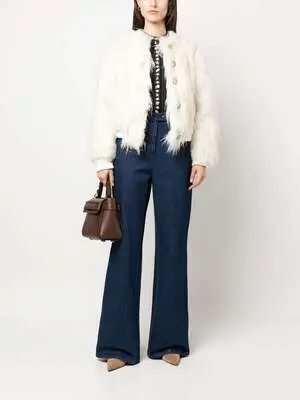 Giuliva Heritage High-waisted Flared Trousers