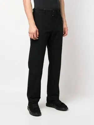Alexander McQueen Drawstring-hem Cotton Trousers