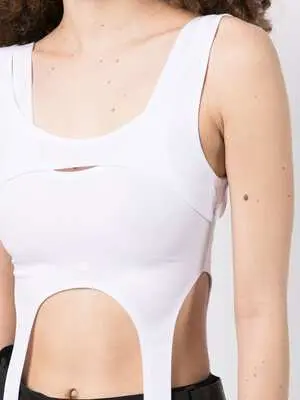 HELIOT EMIL Harness Tank Top - White