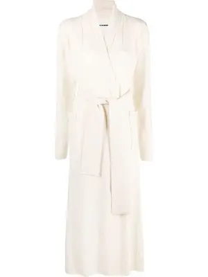 JIL SANDER Long Cashmere Cardigan