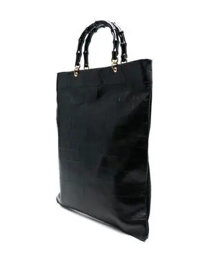 JIL SANDER Embossed Leather Tote