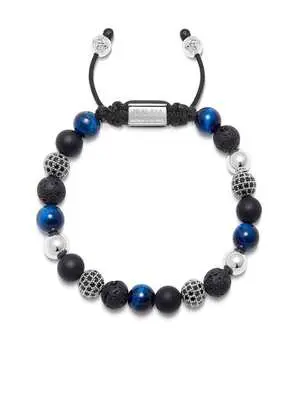 NIALAYA JEWELRY Beaded Multi-stone Bracelet - Black