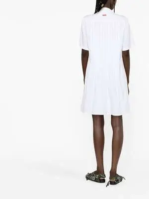 Kenzo Pintuck Short-sleeve Dress